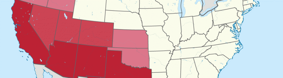 What is the story behind the Aztlán Theme Park?